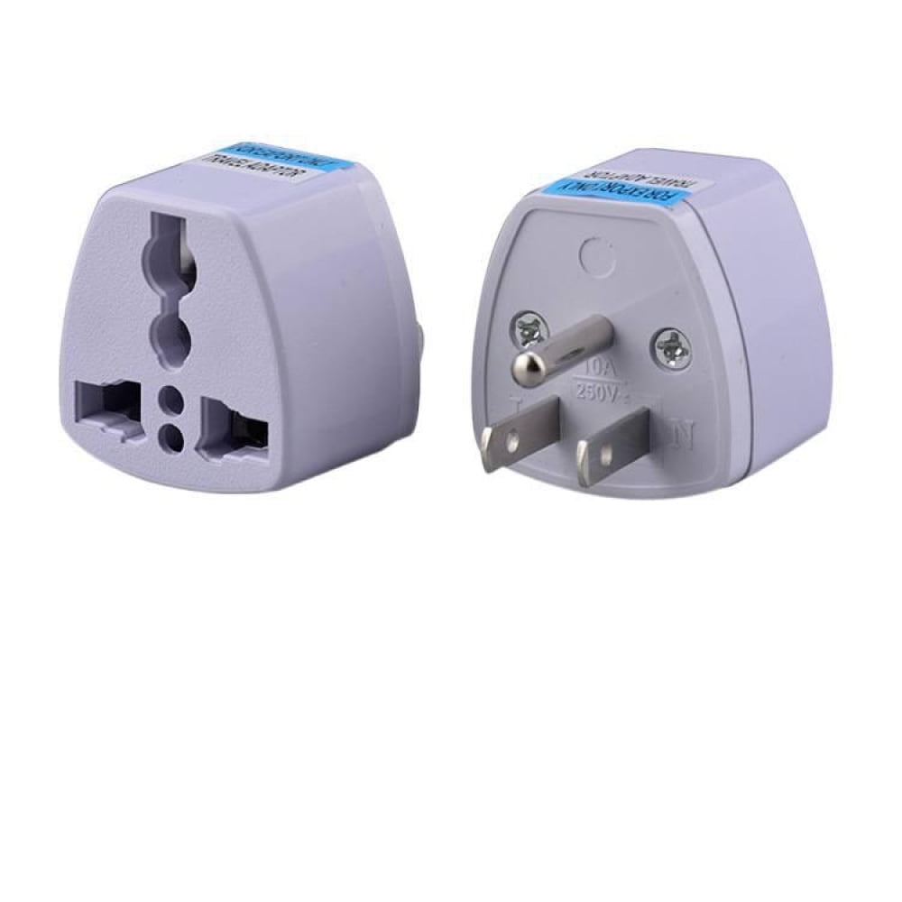 4-Pack Universal Travel Plug Adapter: UK/EU/IN to US & Canada Converter ...