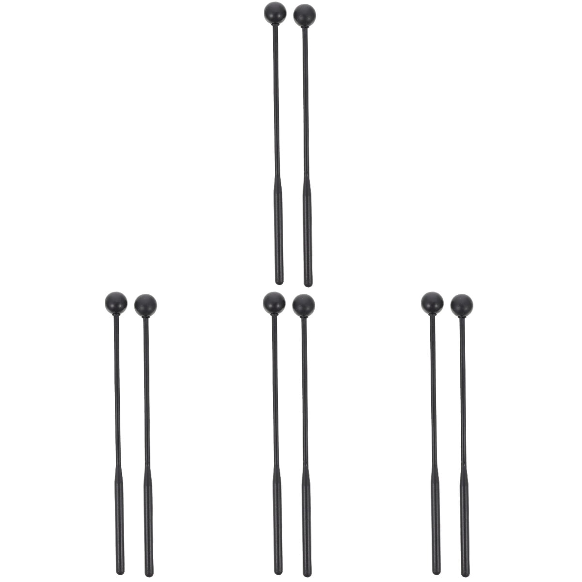 4 Pack Useful Mallets Percussion Instrument Pad Drum Child Black ...