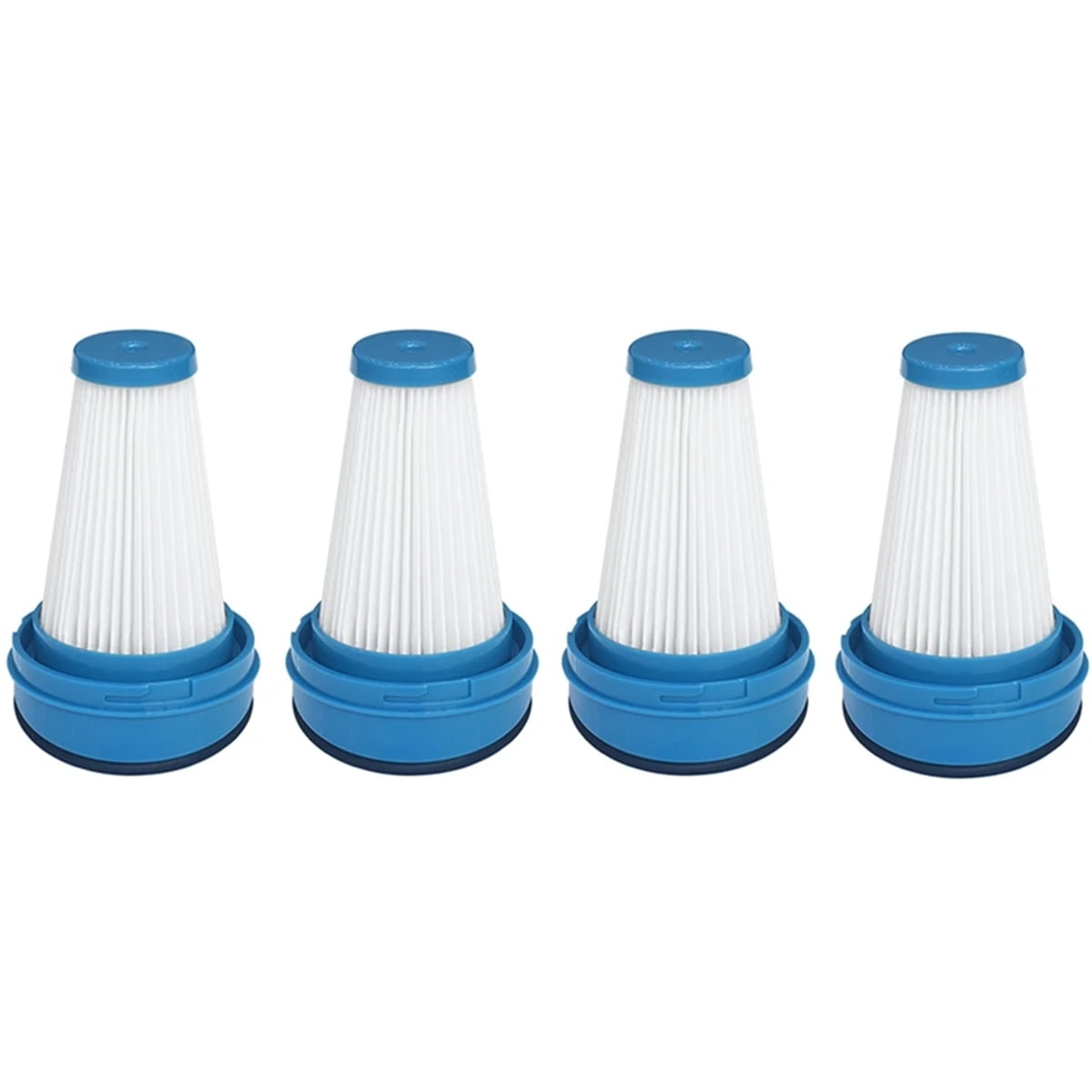 4 Pack Vacuum Replacement Pleated Filter for 2-in-1 Black Decker SVF11 ...