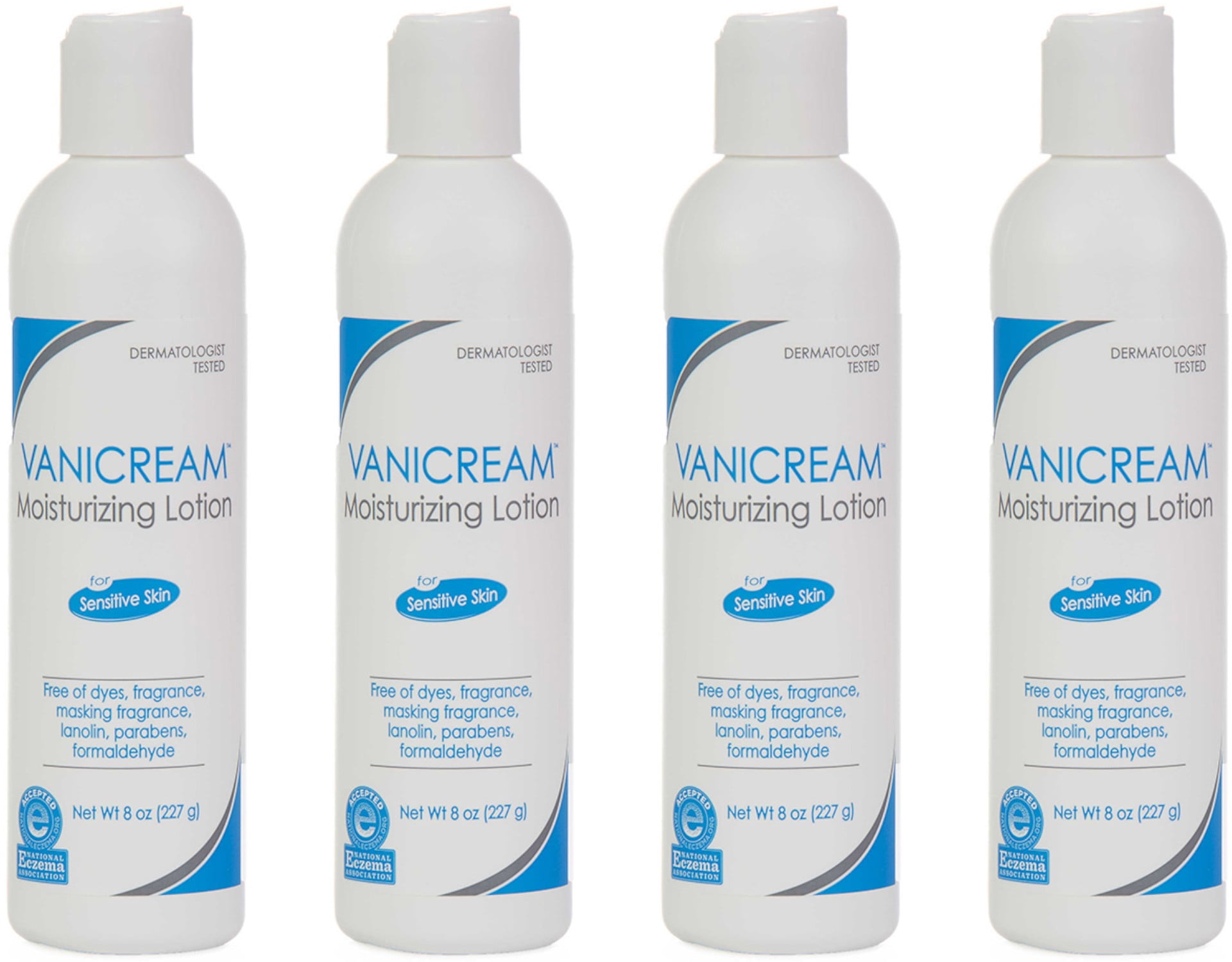 Vanicream 4 Pack - Moisturizing Lotion for Face & Body, Gentle on ...