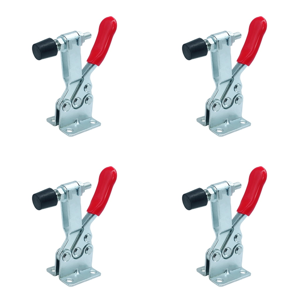 4 Pack Vertical Quick-Release Toggle Clamp 100kg/220lbs Capacity Hand ...