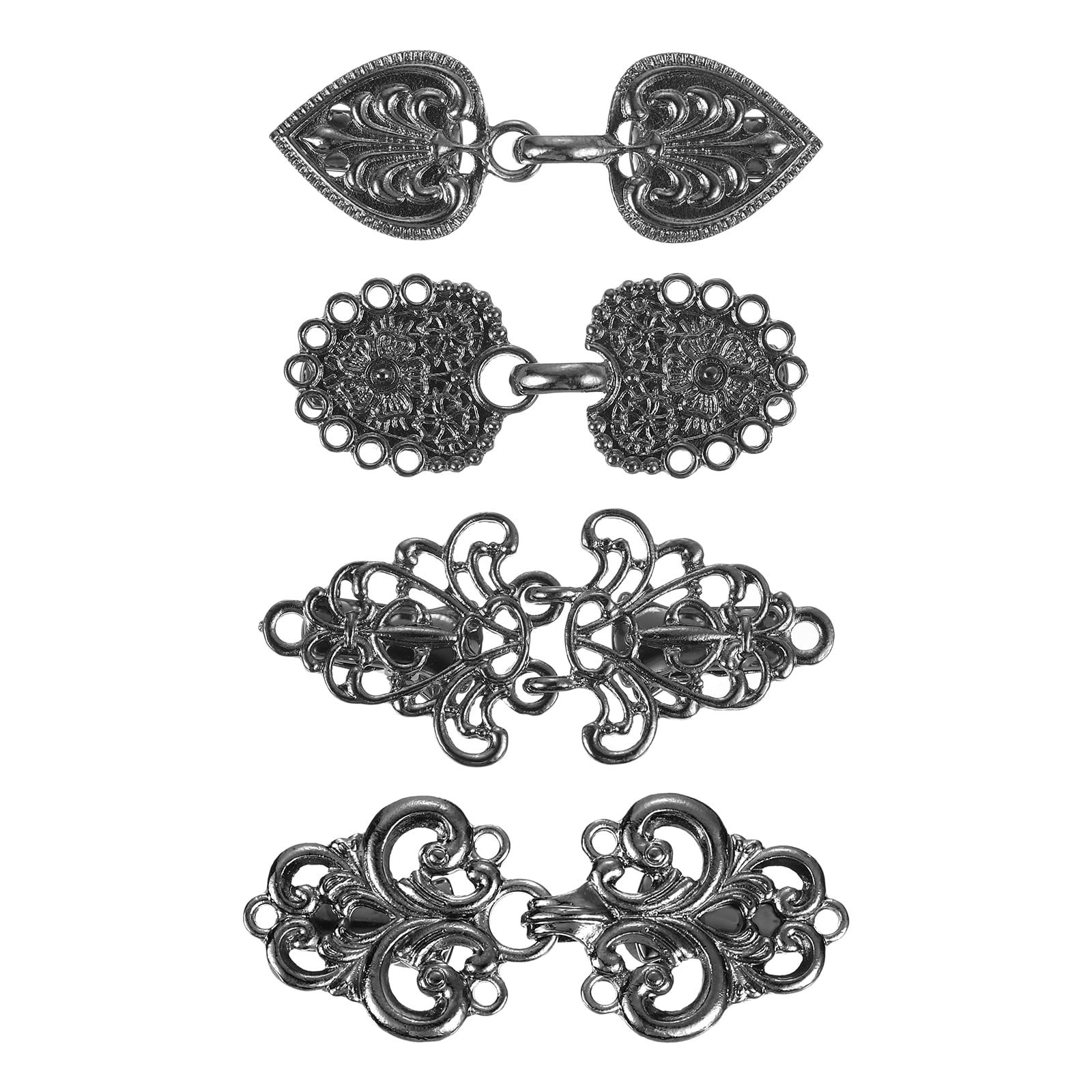 4 Pack Vintage Sweater Clips Cape Cloak Clasp Cardigan Clips for Women ...