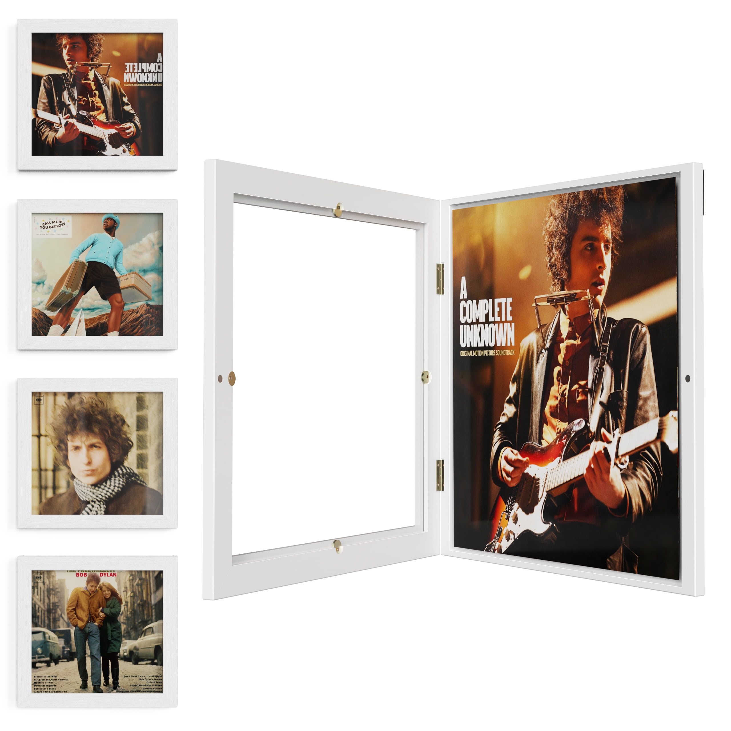 4 Pack Vinyl Record Frame for the Wall, Album Frames for 12x12 Inch LP ...