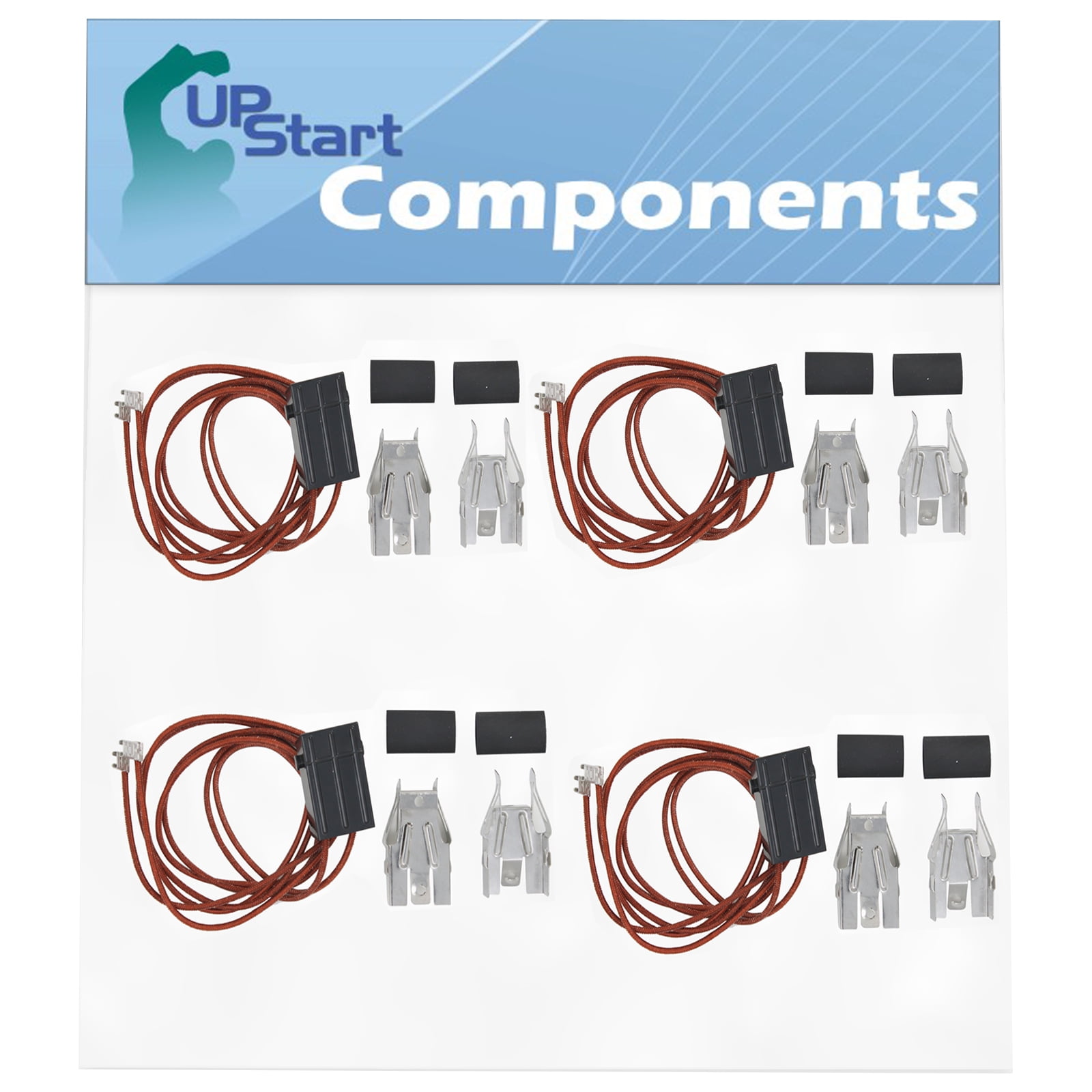 4 Pack WB17T10006 Terminal Block Kit Replacement for Whirlpool ...