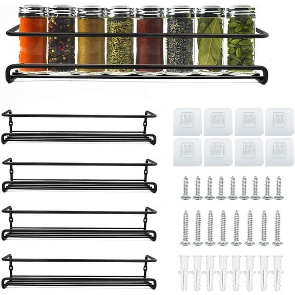 Wall Mount Spice Racks