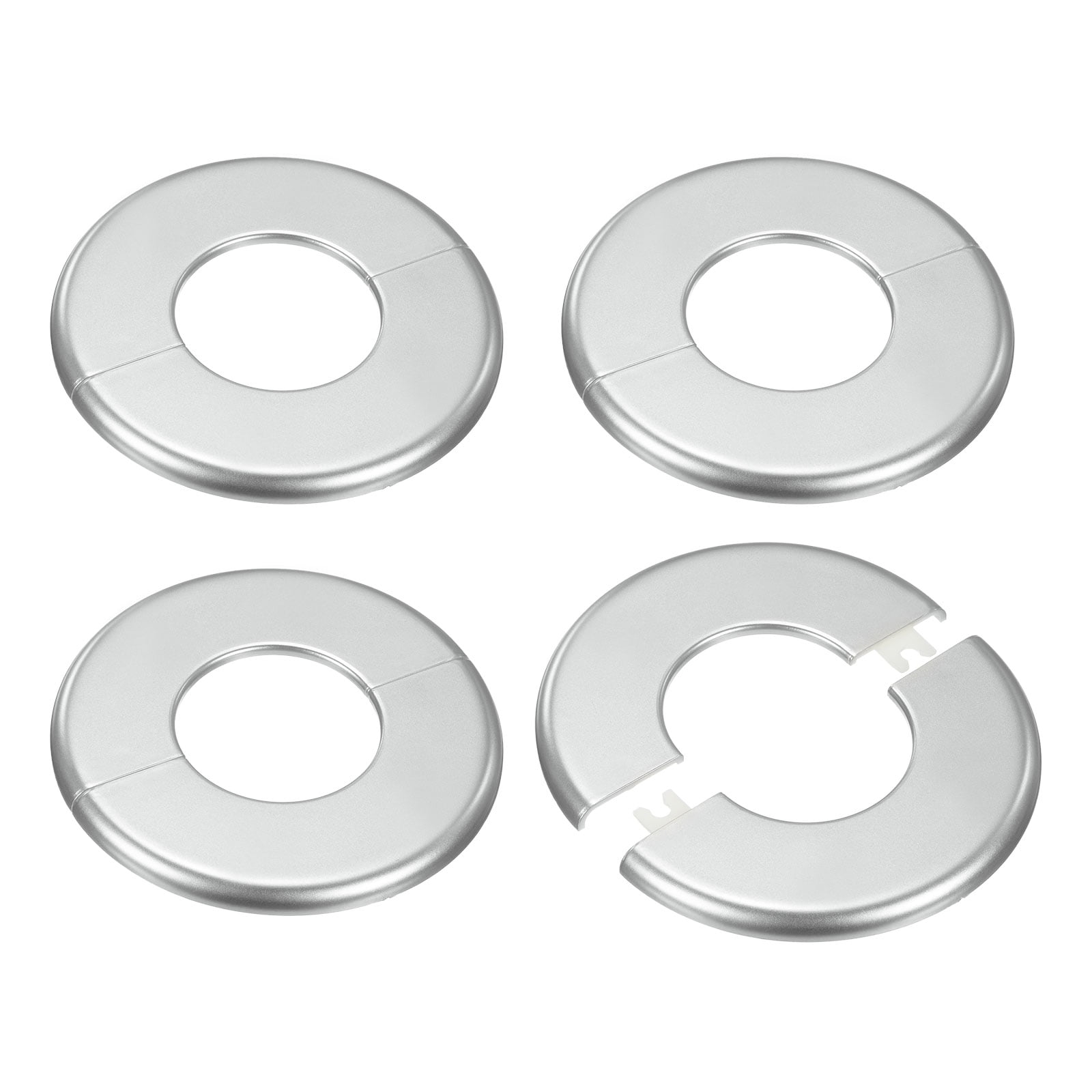 4-Pack Wall Split Flange, for 2 Inch/50mm OD Pipe ABS Escutcheon Plate ...