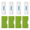 4 Pack Washable Replacement Mop Pad Offering Enhancing Absorption and ...