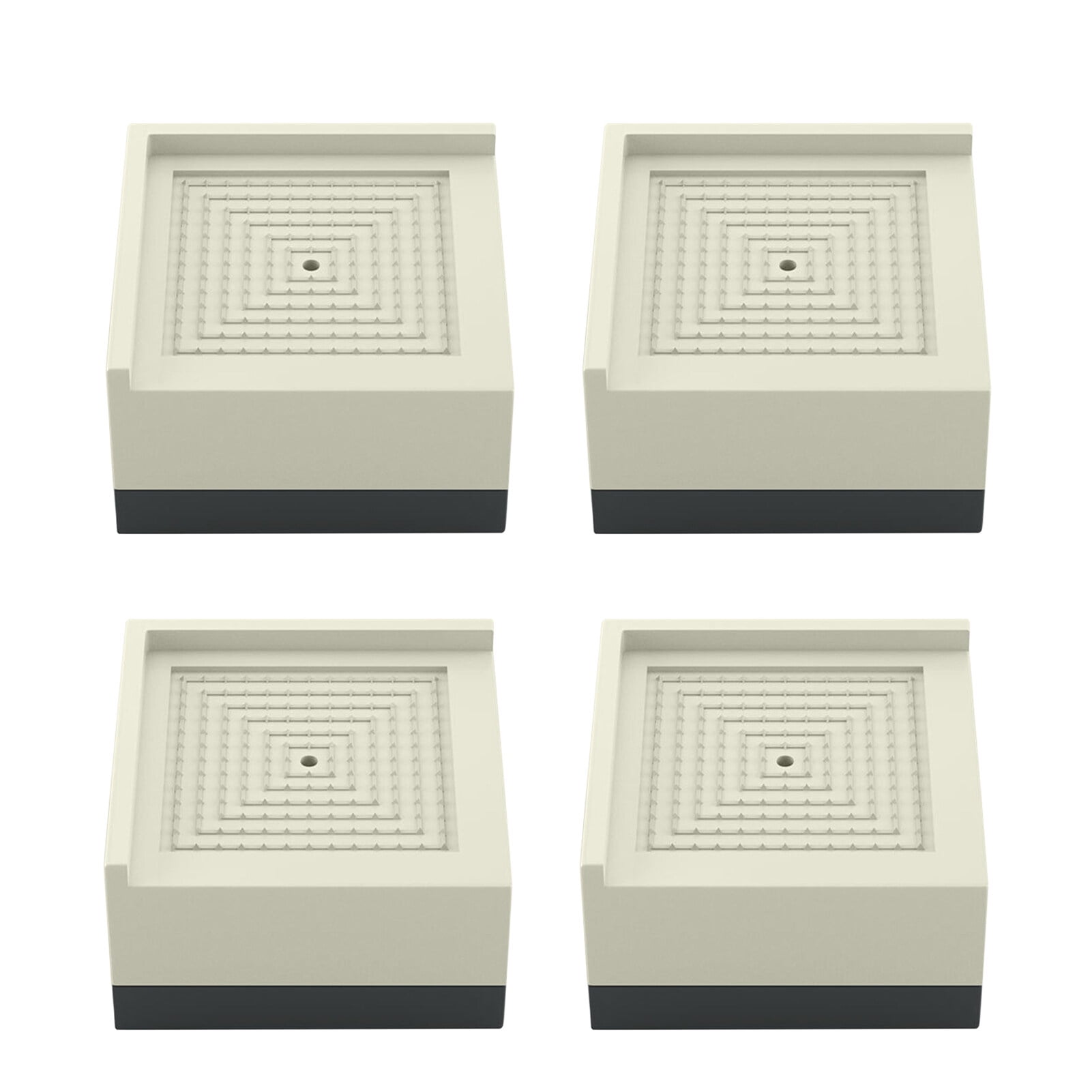 4 Pack Washing Machine Feet Pads Square Anti Vibration Pads Non-Slip ...