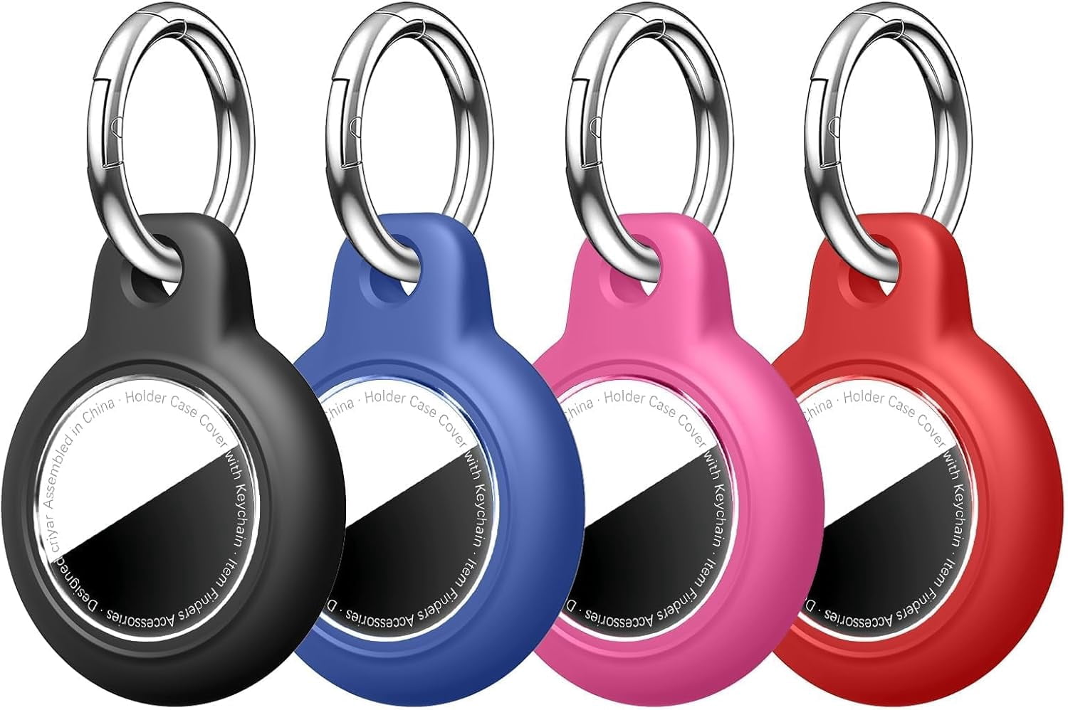 [4 Pack] Waterproof for AirTag (2nd & 1st Gen) Holder Keychain with ...