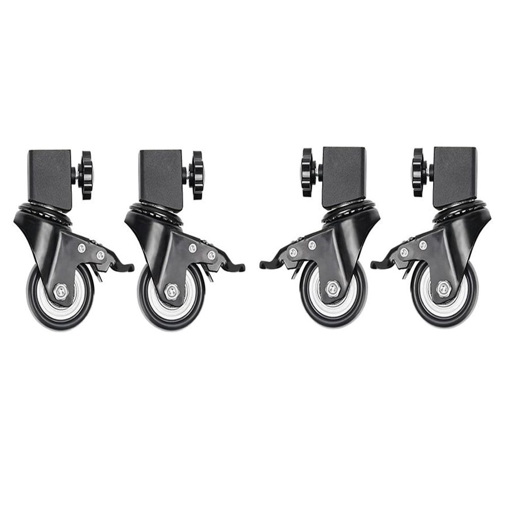 4 Pack Wheels with Safety Lock for Griddle - 2 Inches Griddle Wheels ...