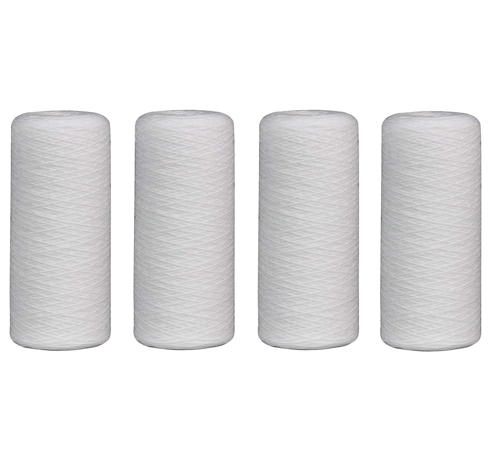 4 Pack Whole House Filter, CW25-BBS, 25 Micron, Polypropylene, 5 Month ...