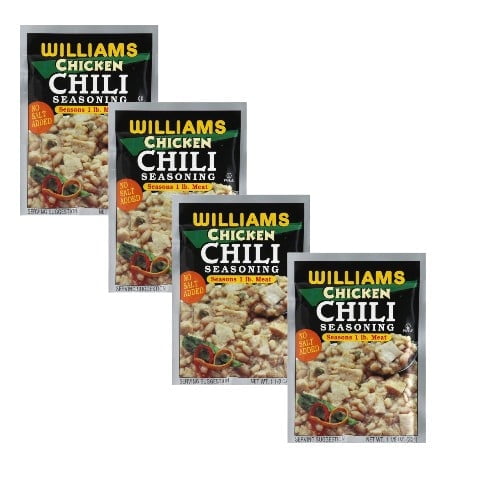 ( 4 Pack ) Williams Seasoning Chicken Chili - 1.12 oz - Walmart.com