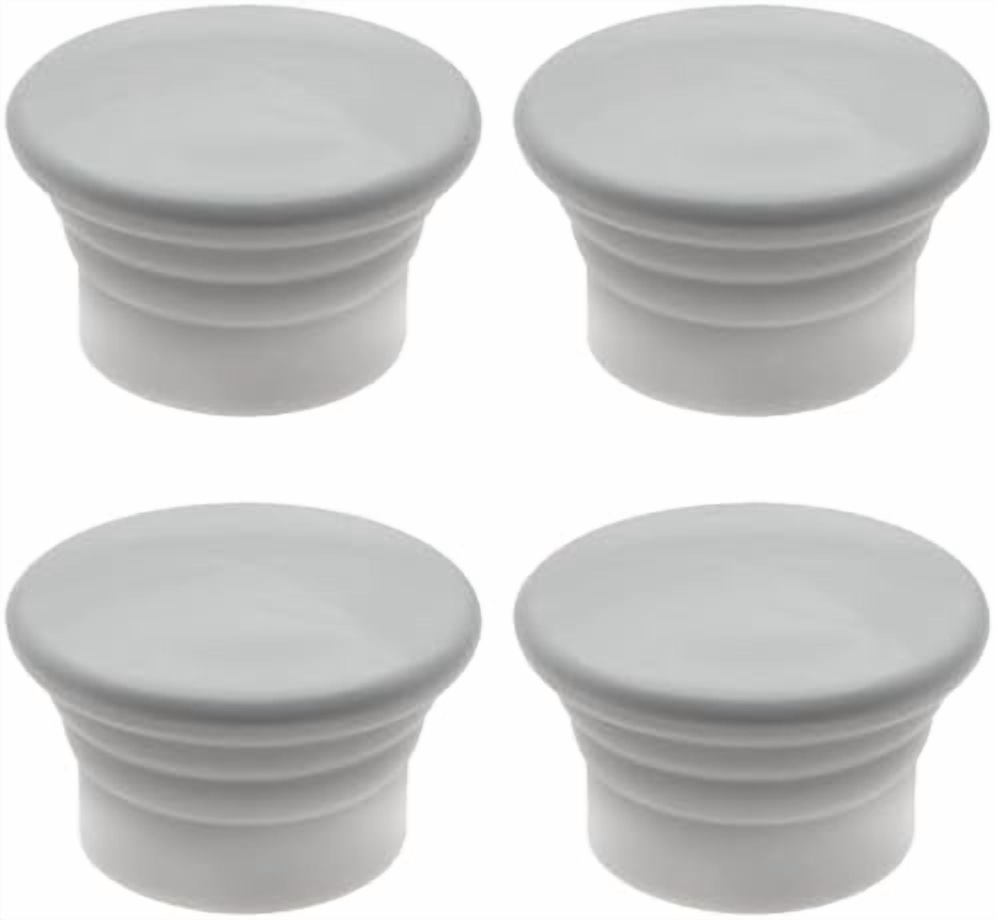 4 Pack Window Curtain Rod Cap Curtain Rod End Trim Caps Curtain Pole ...