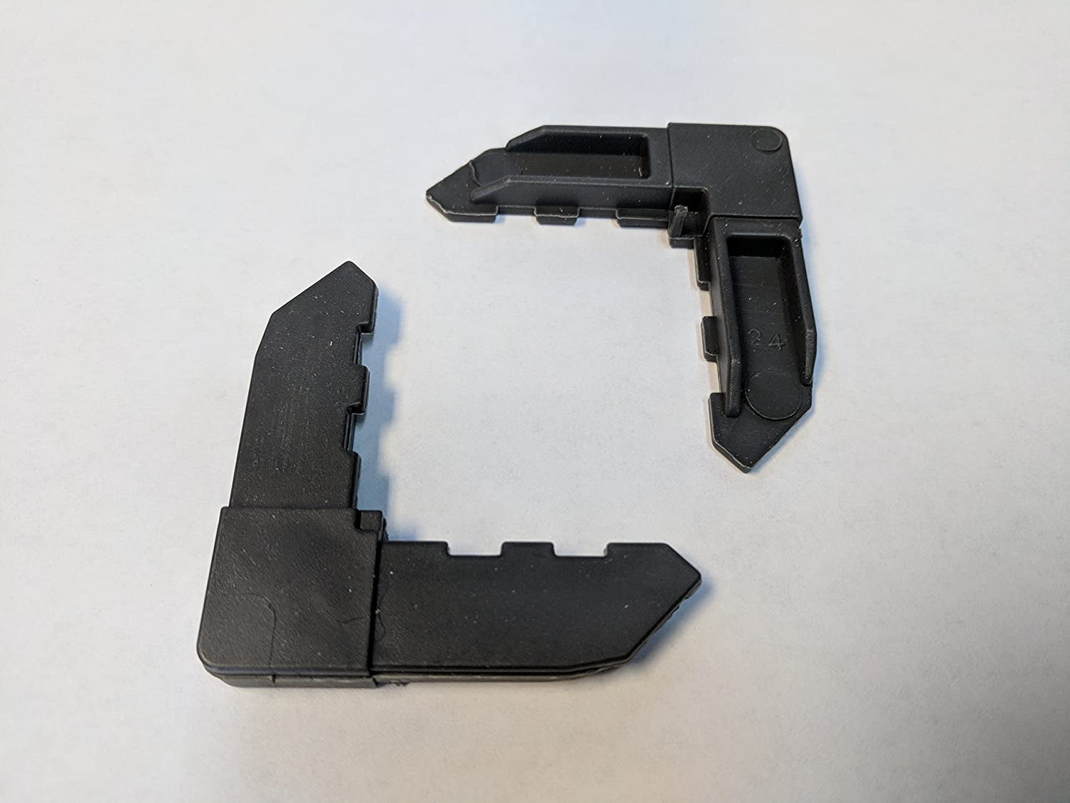 4 Pack - Window Kit w/Aluminum Frame, Corners, Spline, , Pull Tabs ...