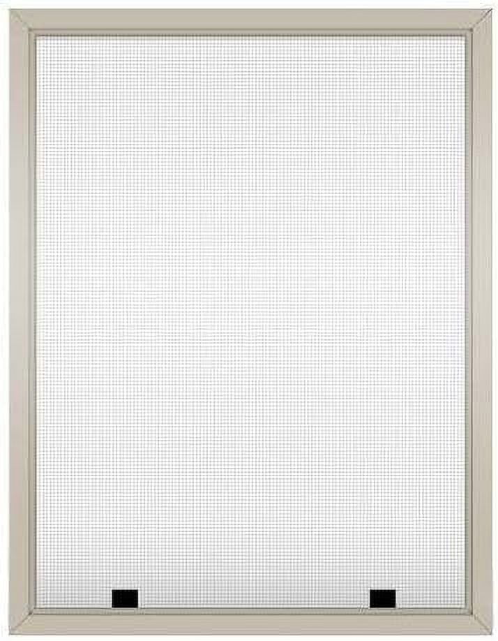 4 Pack - Window Screen Kit w/Aluminum Frame, Corners, Spline, Springs ...