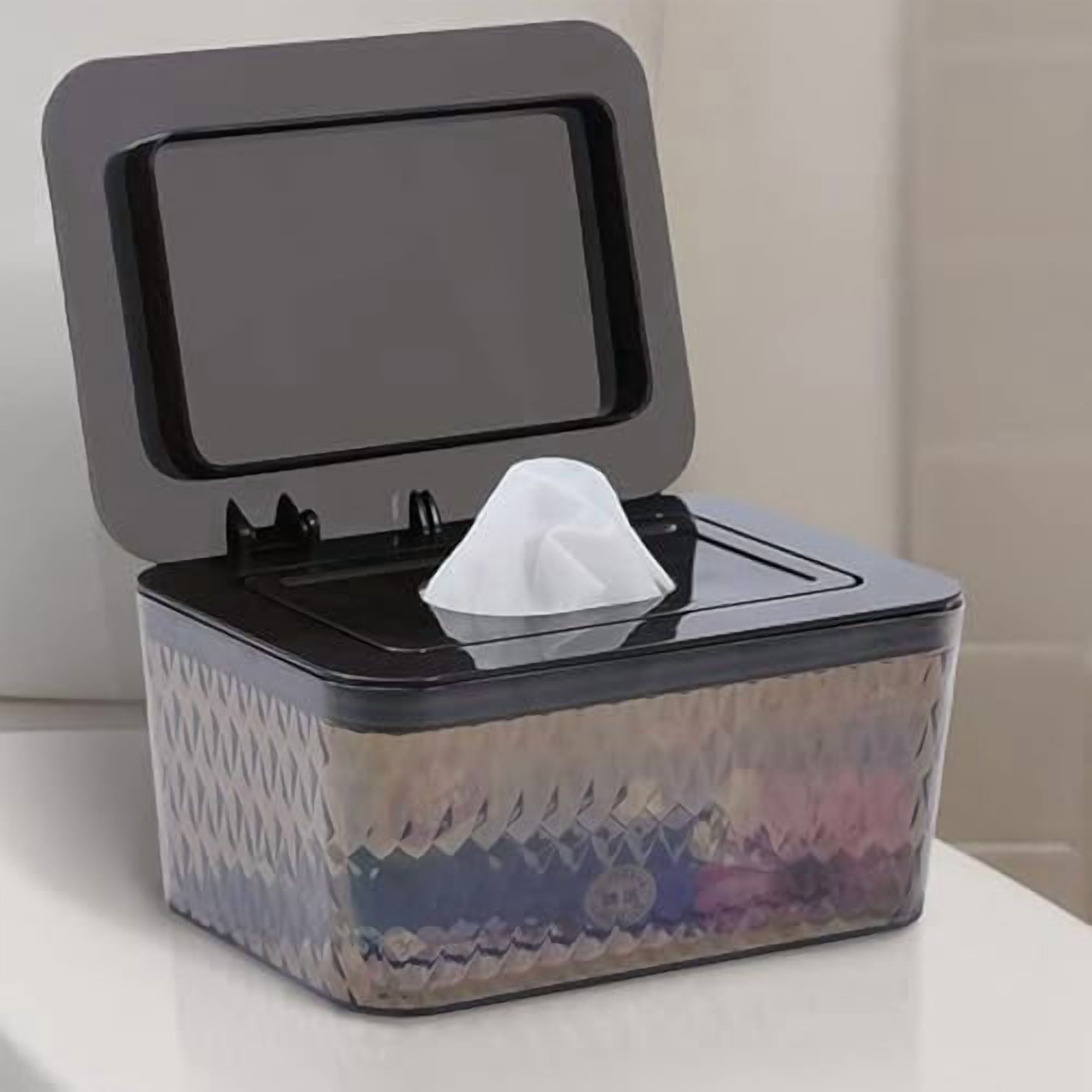 4 Pack Wipes Dispenser Seal-Designed Wipe Dispenser Holder Wipes Case ...