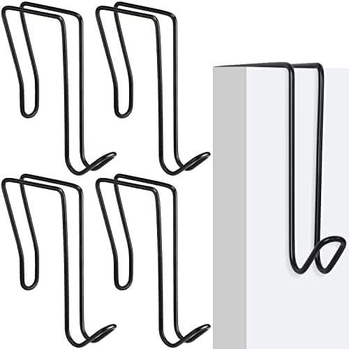 4 Pack Wire Cubicle Hooks for Coat Wall Panel Over Cubicle Hanger ...