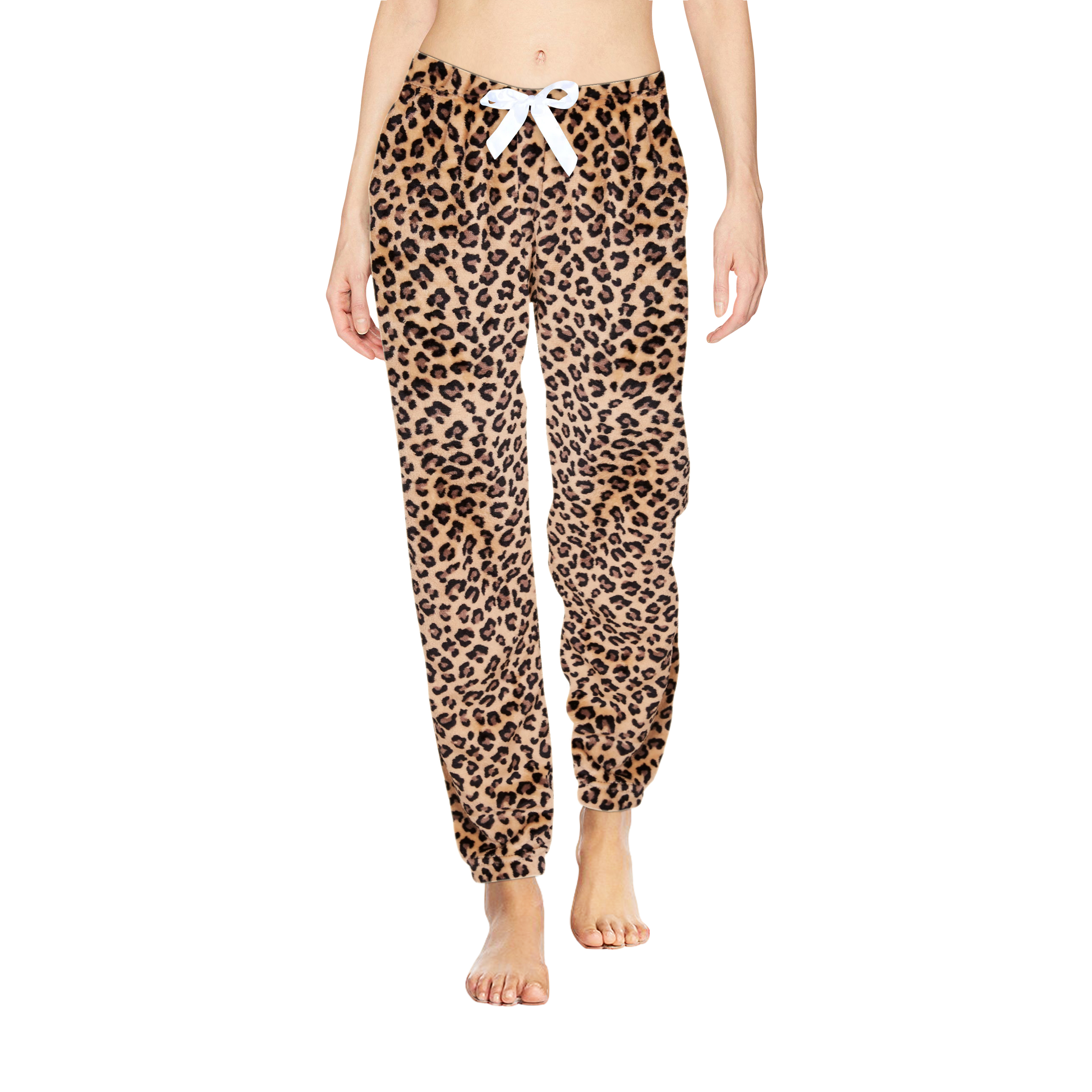 4-Pack Women's Ultra-Plush Micro Fleece Pajama Pants PJ Bottoms ...