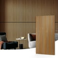 4 Pack Wood Panels for Wall,Wood Slat Acoustic Panels for Wall ...