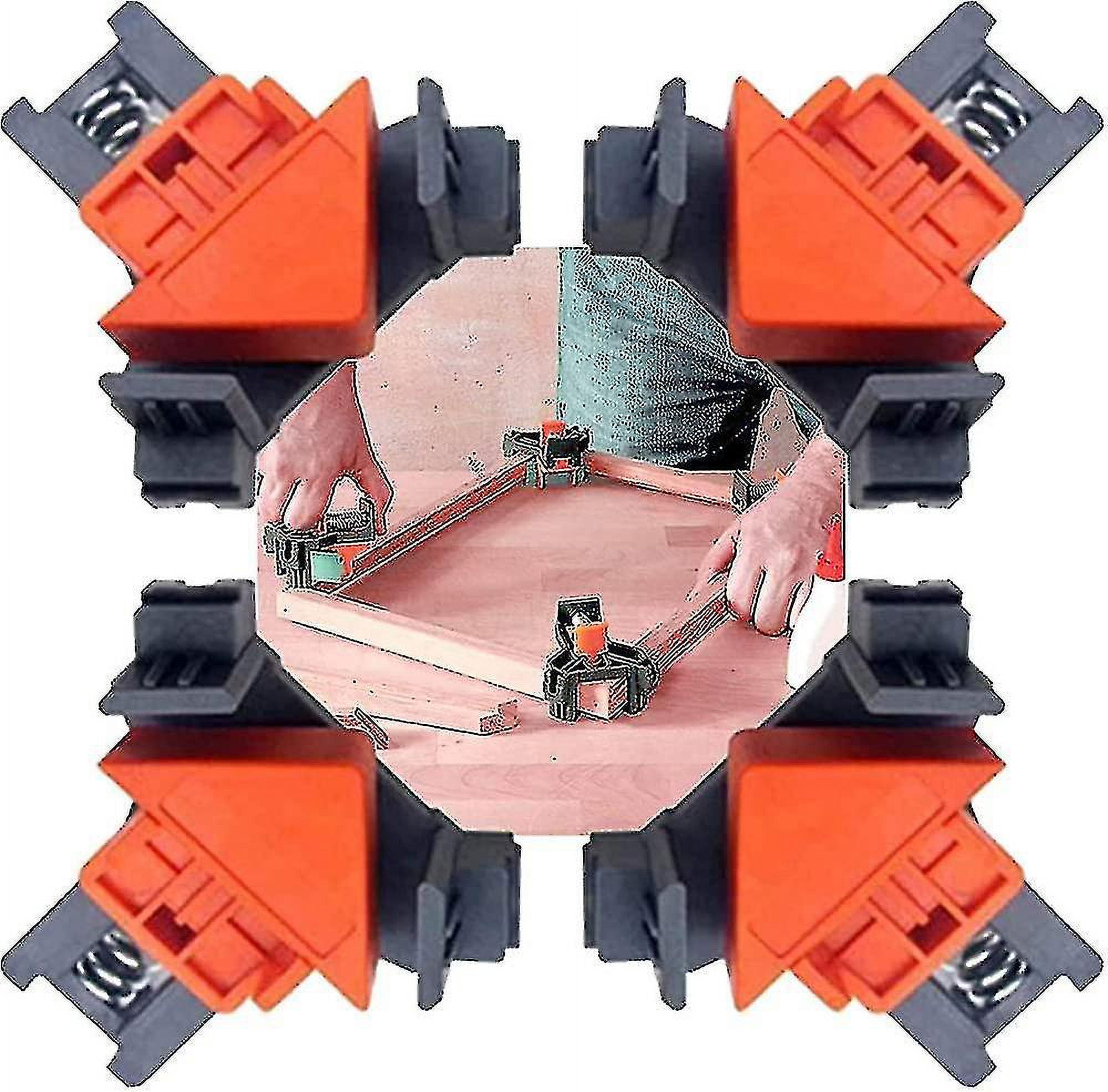 4 Pack Woodworking Right Angle Clamps, Woodworking 90 Degree Right ...