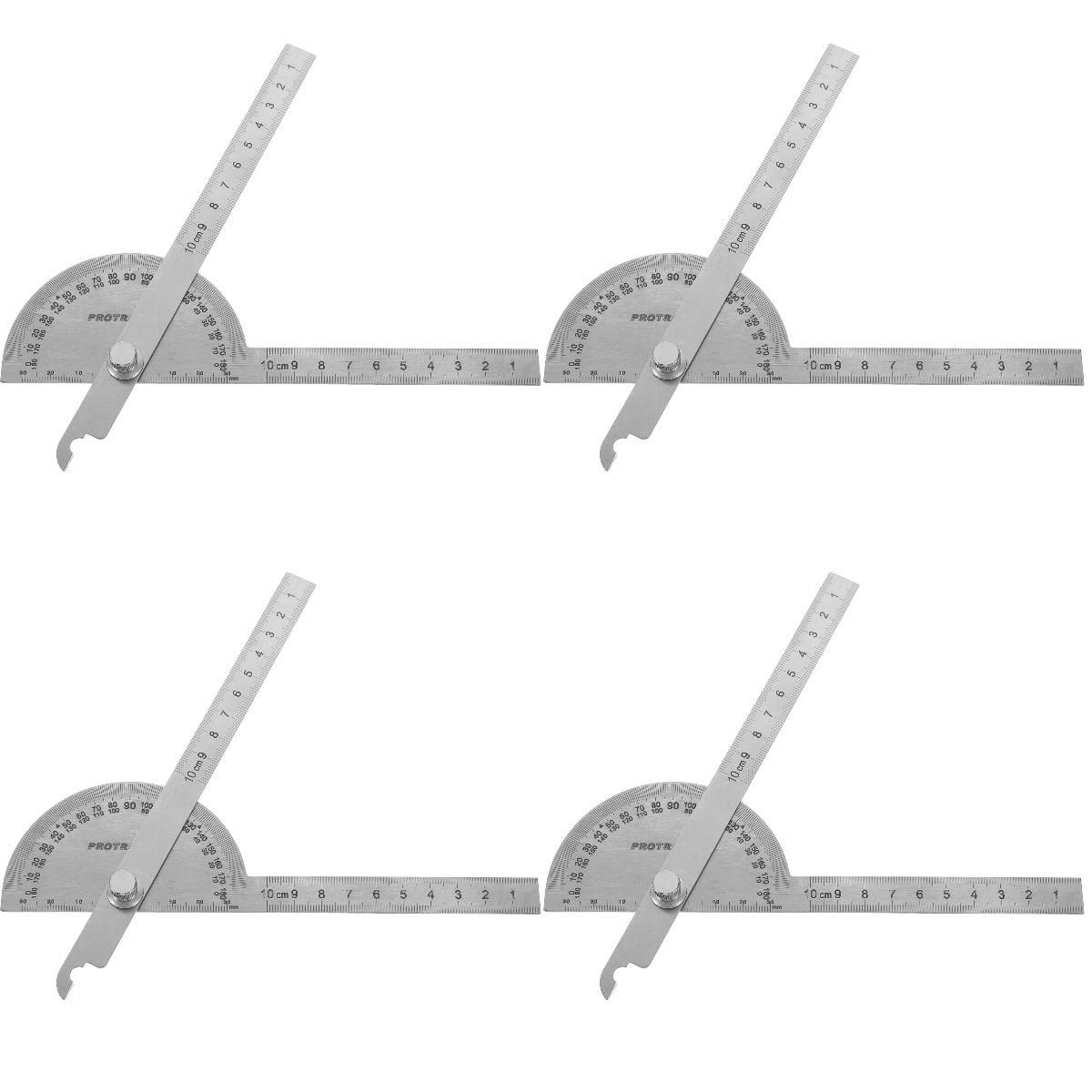 4 Pack Wrench Electrician Tools Swing Arm Protractor - Walmart.com