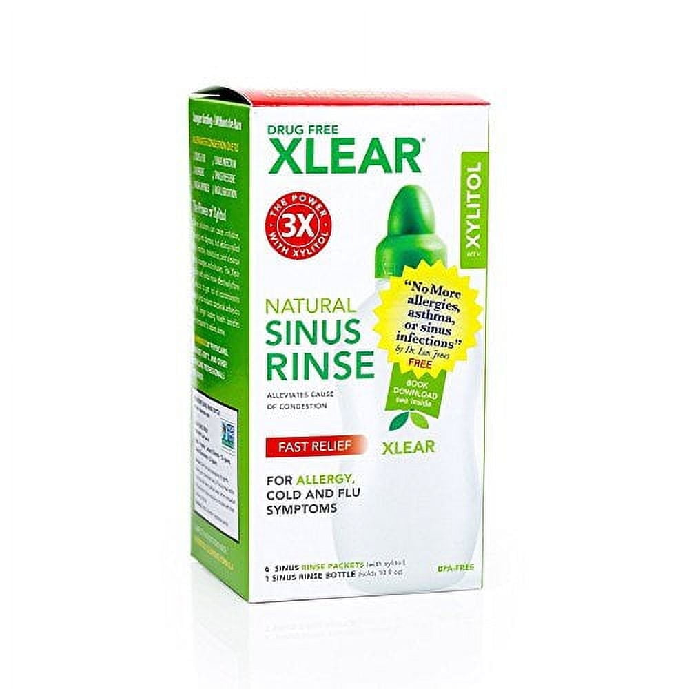 Xlear Sinus Neti Refill Solution, 50 Ct (4 Pack) - Value Multi-Packs ...