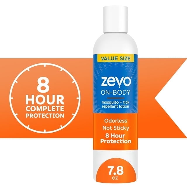(4 Pack) Zevo On Body Insect Repellent Lotion, 7.8 oz - Walmart.com