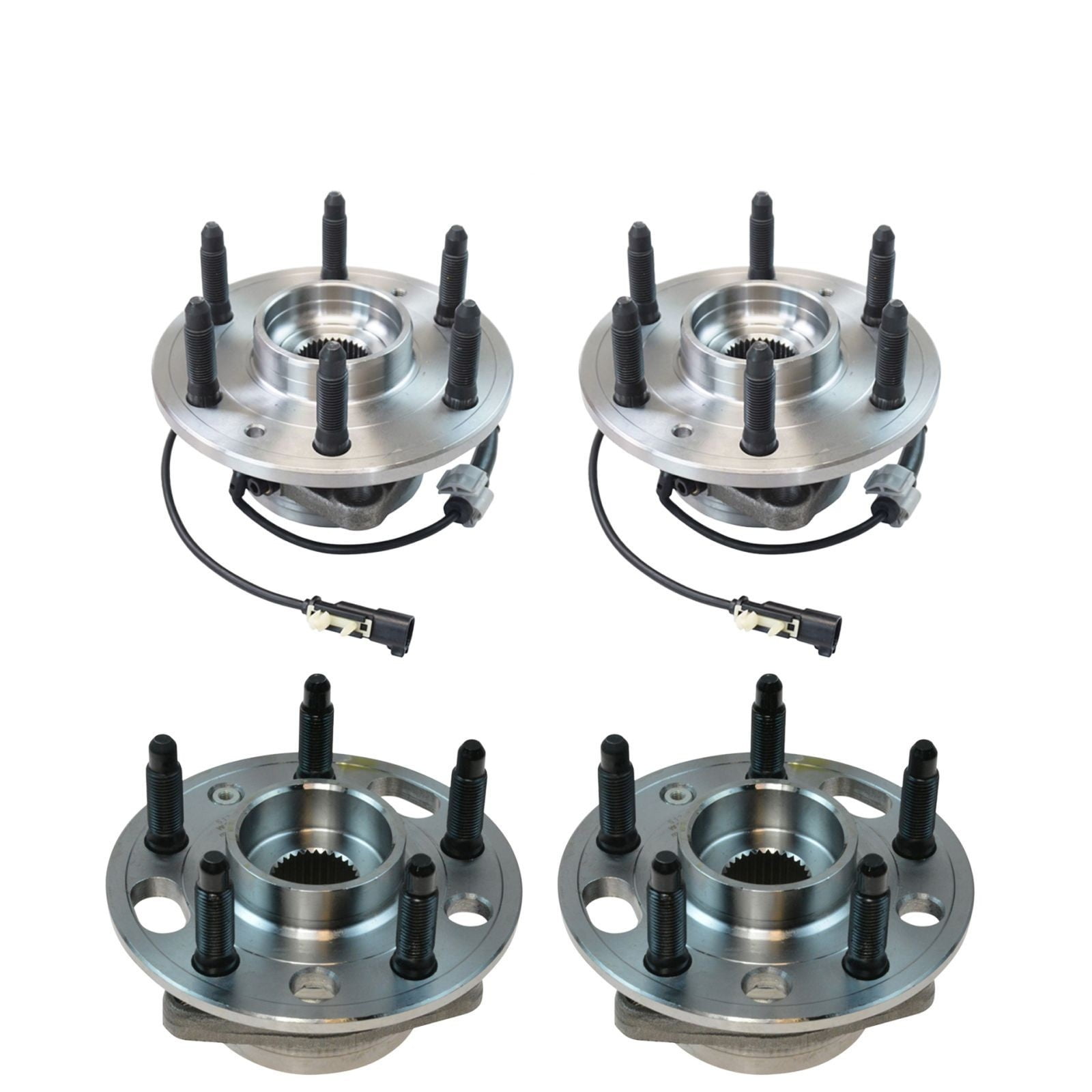 4-Pack for Cadillac Front & Rear Wheel Hub Bearings Assembly Set - Fits ...