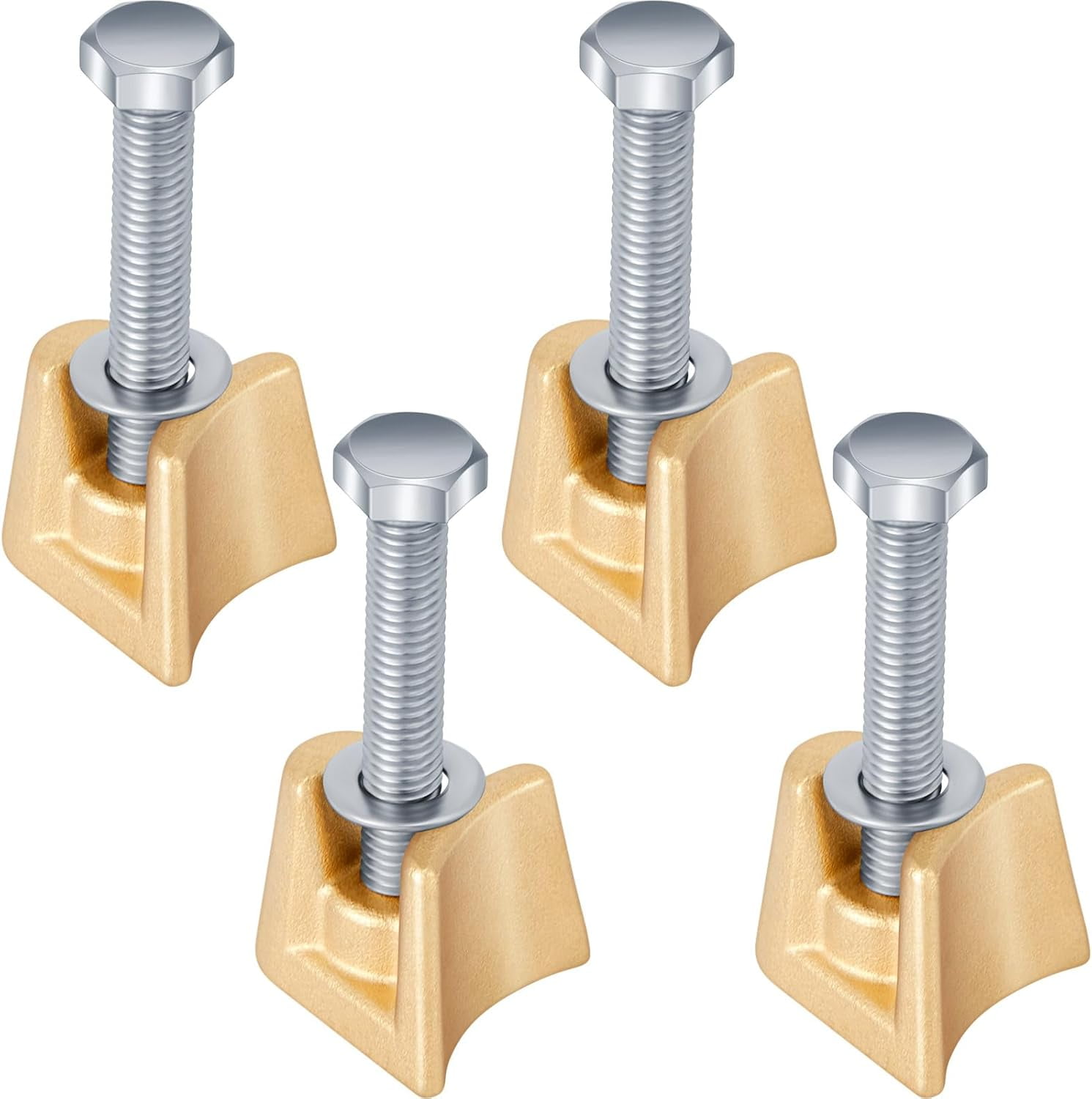 4 Pack inground Pool Ladder Anchors Pool Cover Parts Wedge Assembly Pw ...