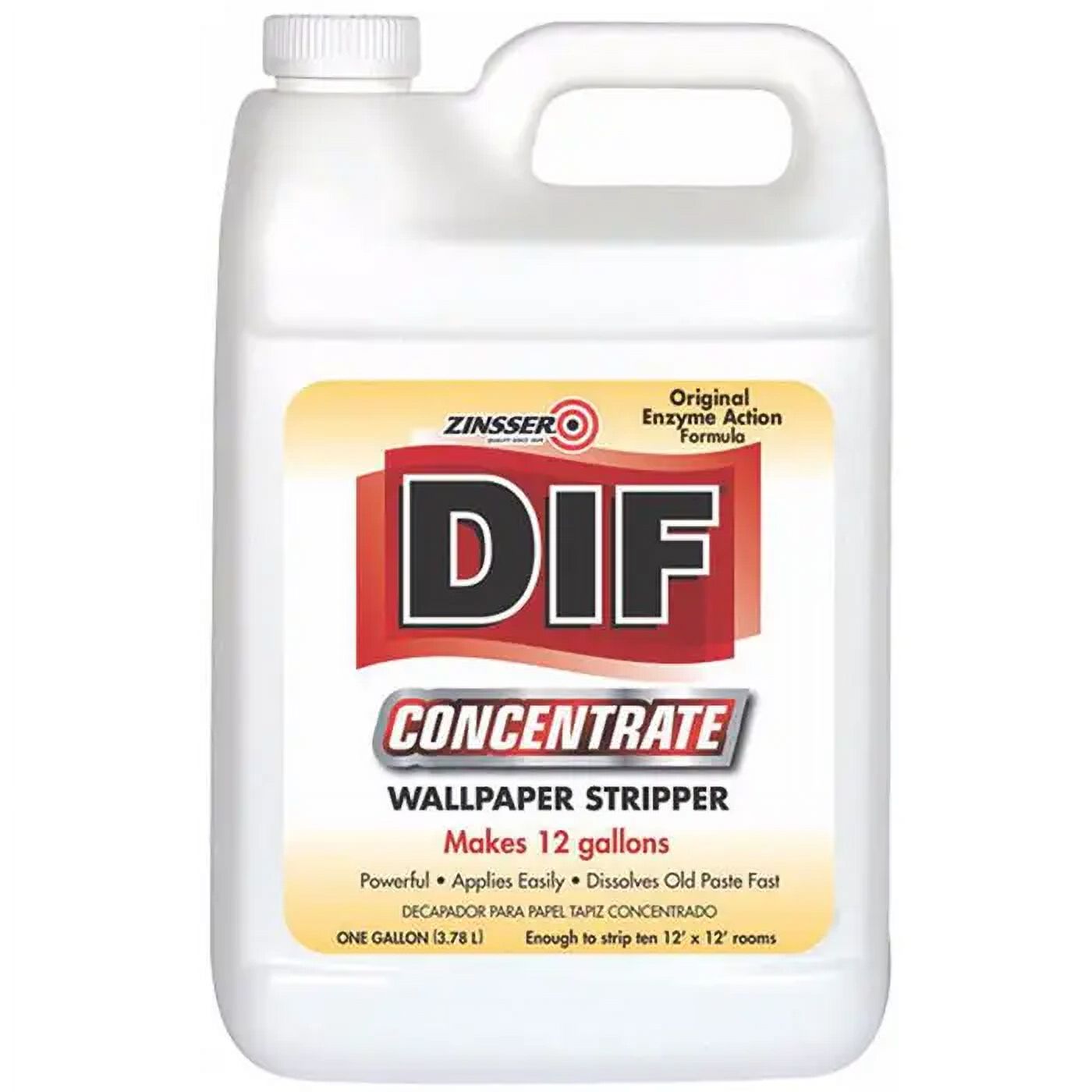 4 Pack Of 1 Gal Zinsser 02401 DIF Wallpaper Stripper Concentrate Makes 4 Pack Of 1 Gal Zinsser 02401 DIF Wallpaper Stripper Concentrate Makes