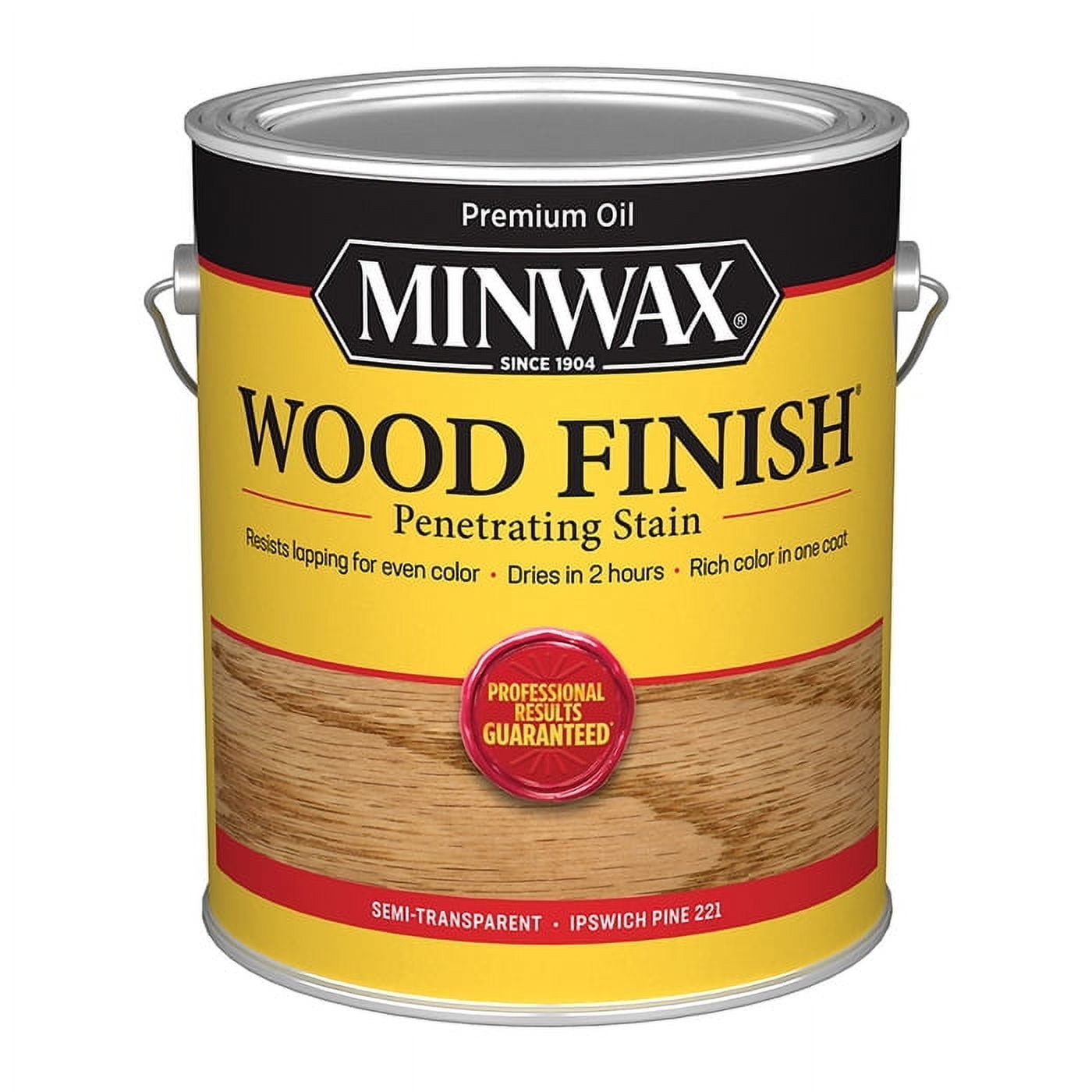 4-Pack of 1 gal Minwax 71004 Ipswich Pine Wood Finish Penetrating Oil ...
