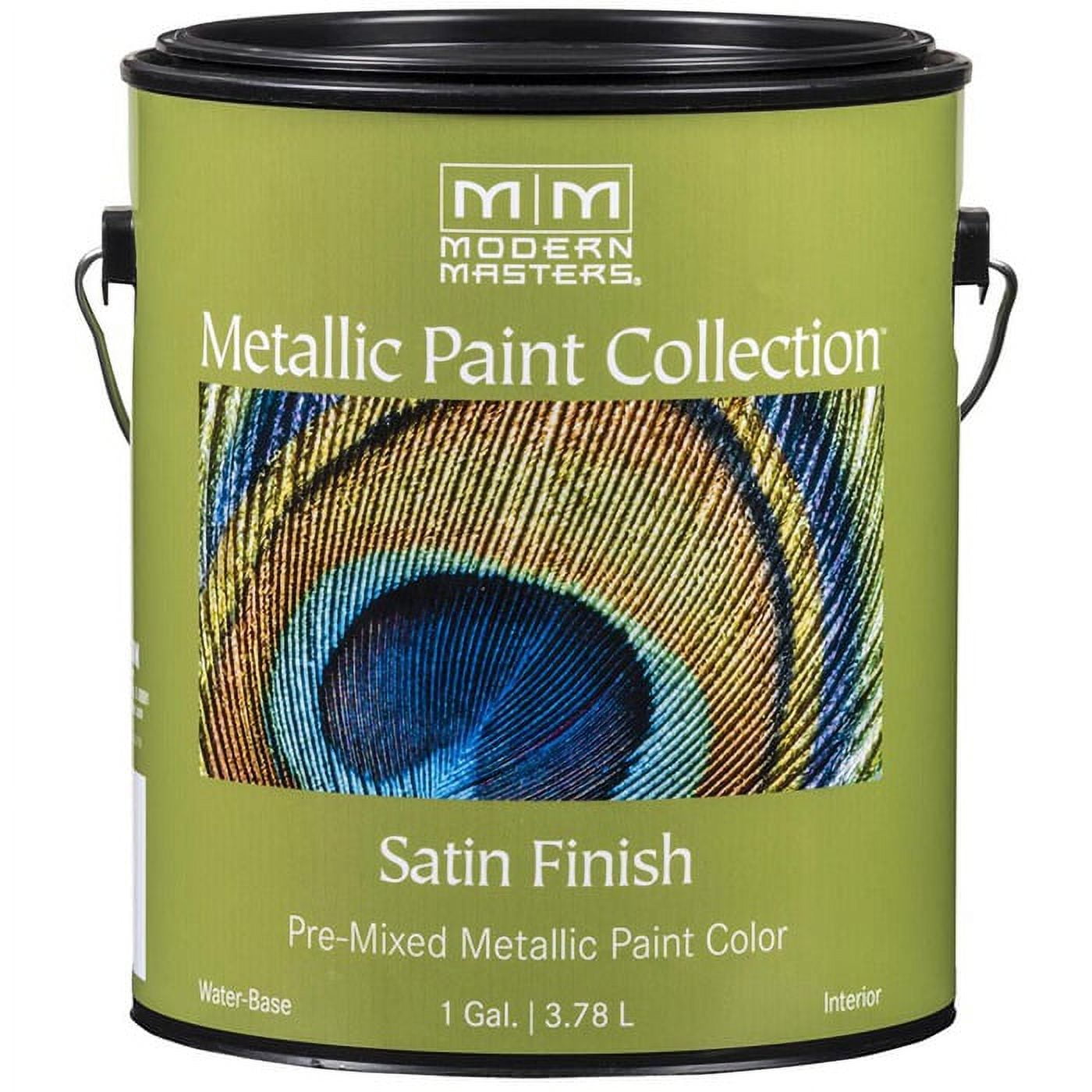 4-Pack of 1 gal Modern Masters ME206 Champagne Metallic Paint ...