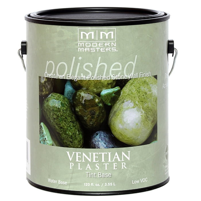 4-Pack of 1 gal Modern Masters VP100 Tint Base Venetian Plaster Water ...