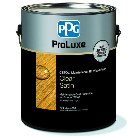 4-Pack of 1 gal ProLuxe SIK61003 Clear Cetol Maintenance Transparent ...