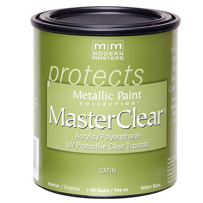 4-Pack of 1 qt Modern Masters ME664 Clear MasterClear Protective Clear ...