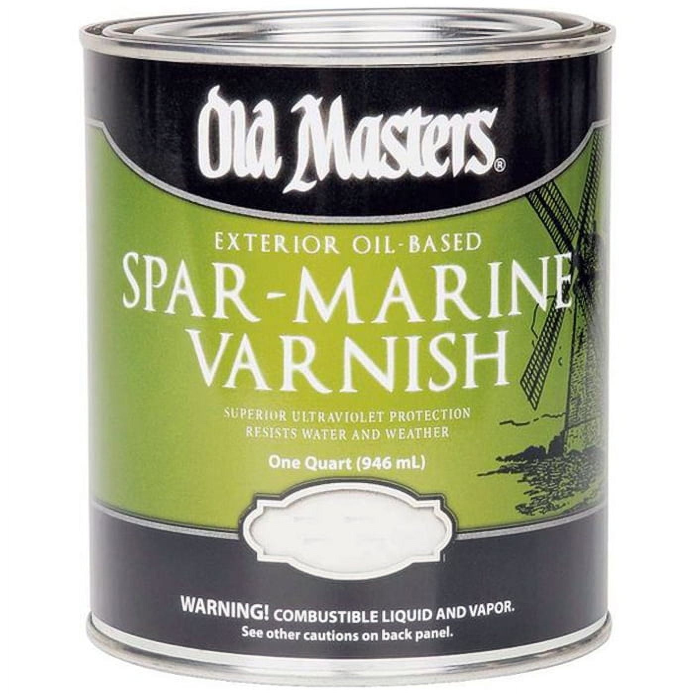 4-Pack of 1 qt Old Masters 92304 Clear Old Masters Oil-Based Exterior ...