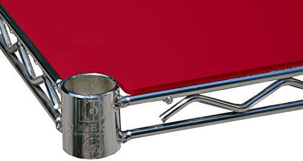 4 Pack of 12 Deep x 72" Wide Red Shelf Liner - Walmart.com
