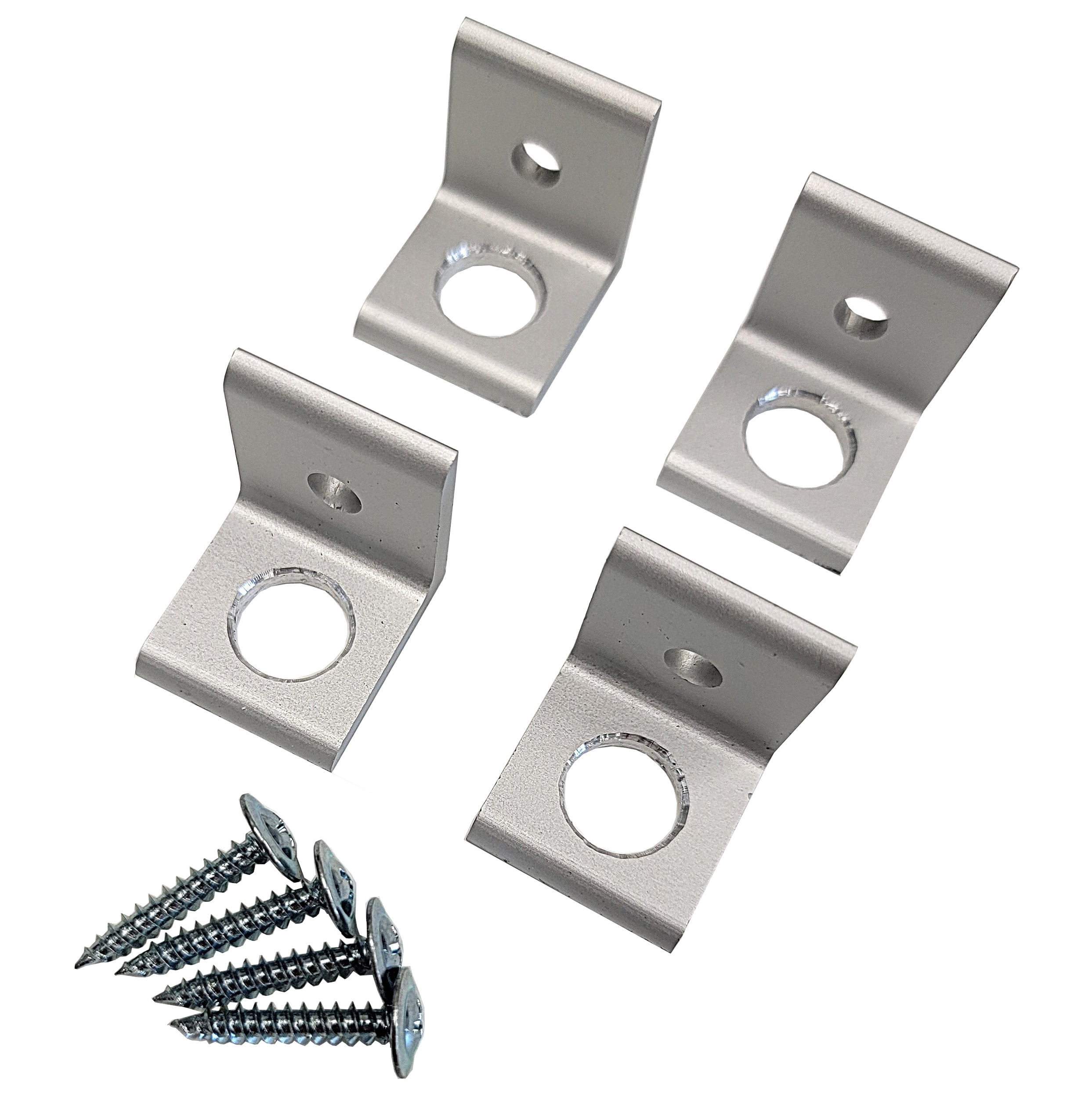 4 Pack of Aluminum Panel Adapters for Connecting to Other Brands with a ...