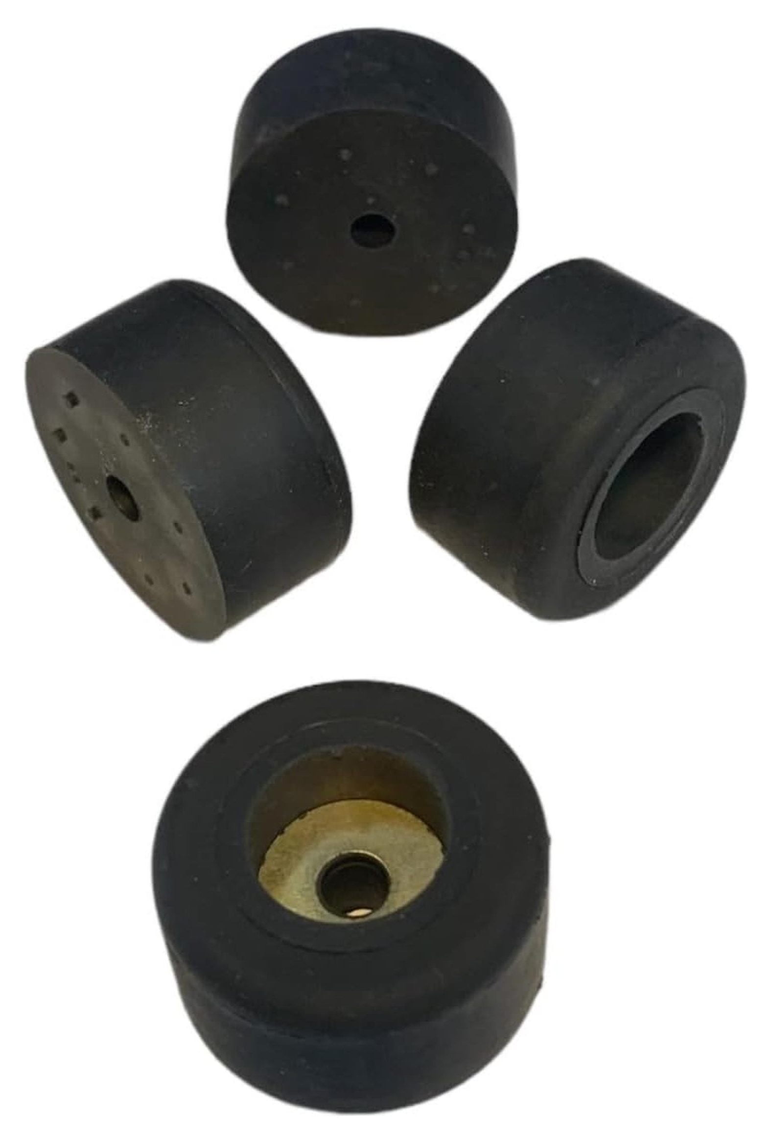 4 Pack of Anti Vibration Foot Pad Isolator Rubber Bumper 1 1/2 D, 3/4 H ...