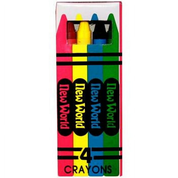 4 Pack Crayons