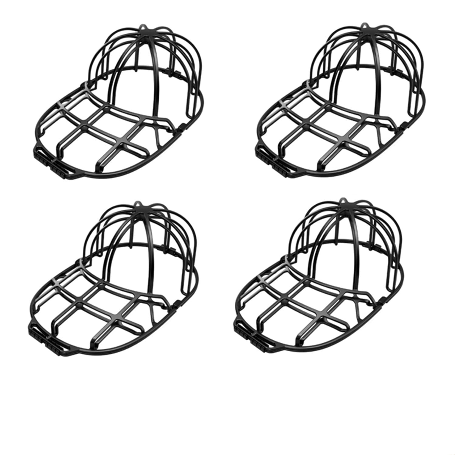 4 Pack of Hat Washer, Baseball Cap Cleaner, Machine Washing, Cage ...