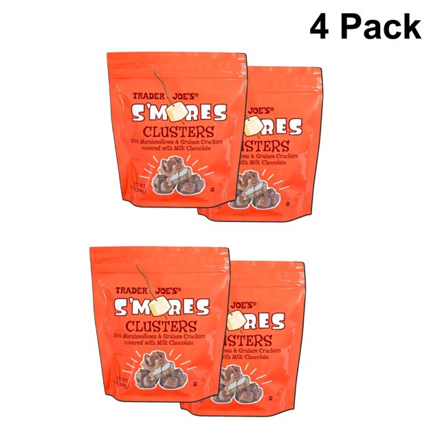 4 Pack of Trader Joe’s S'mores Clusters | 7 Oz - Walmart.com
