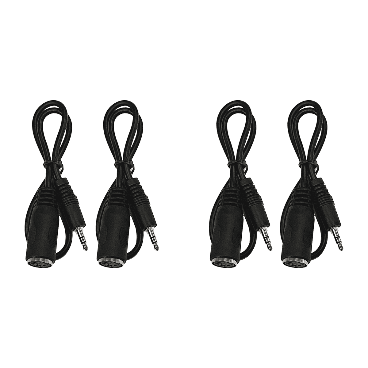 4 Pack of Type-A MIDI to 3.5mm Adapter 20 Inch Cable,Audio Line ...