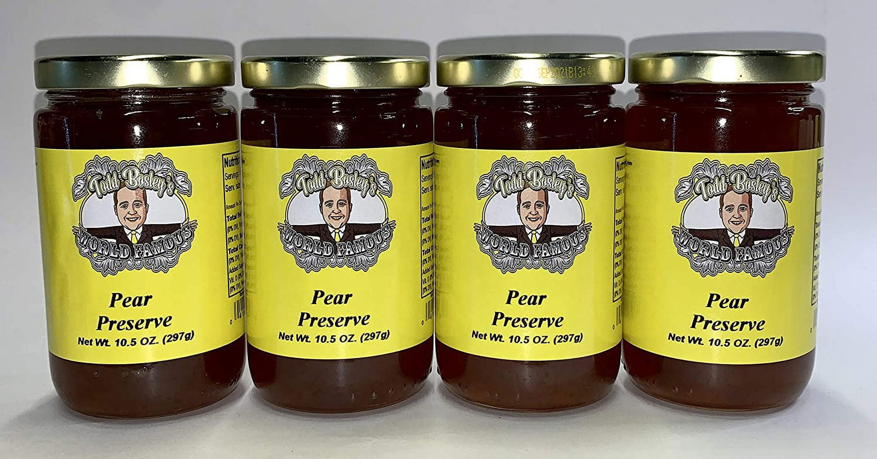 4 Pack of 's World Famous Pear Preserve In 10.5 Oz Jars! - Walmart.com