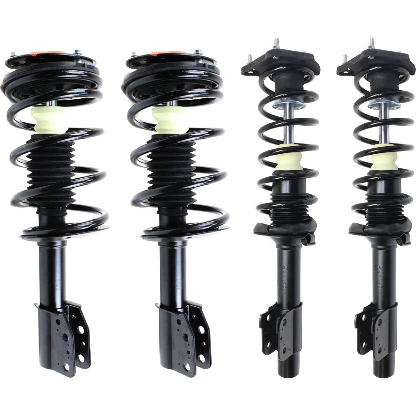 4-Pack y Loaded Strut Set for Front & Rear Driver & Passenger Side ...