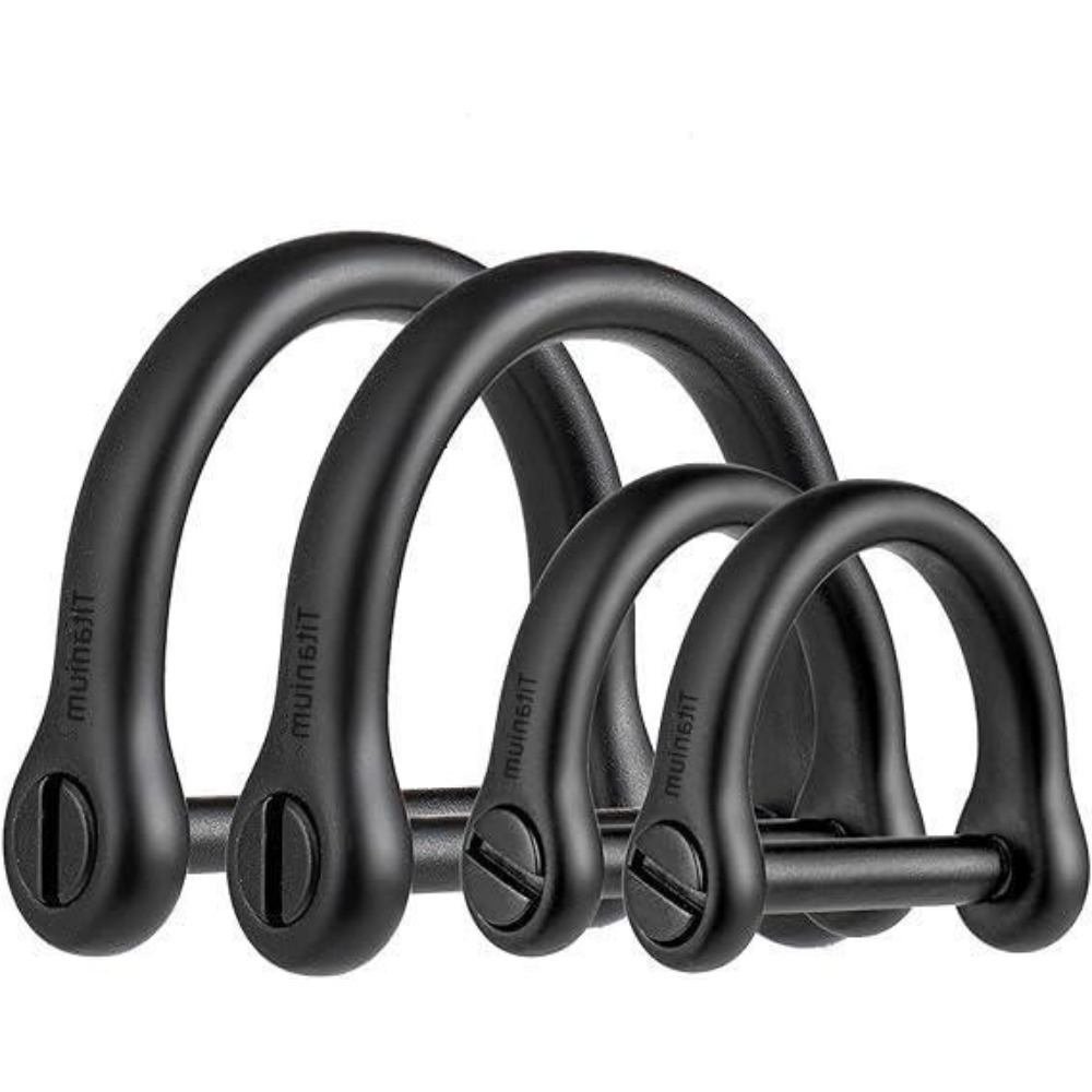4-PackMultifunctional screw D-ring, 316 stainless steel, strong and ...