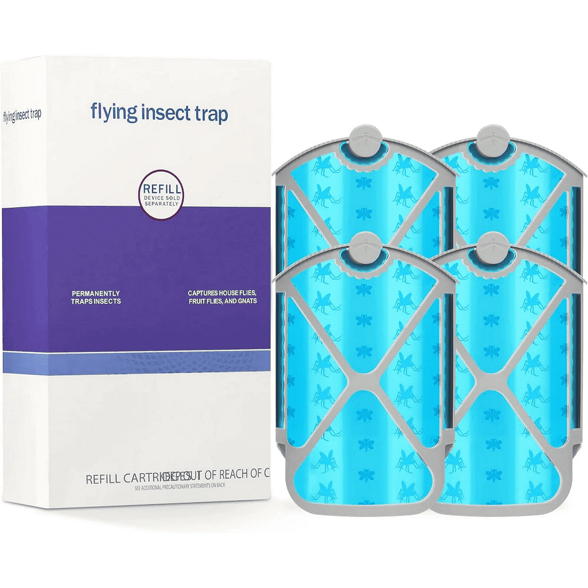 4 PackS Kicbertin Insect Trap Refill Kit Attracting Trapping Insects ...