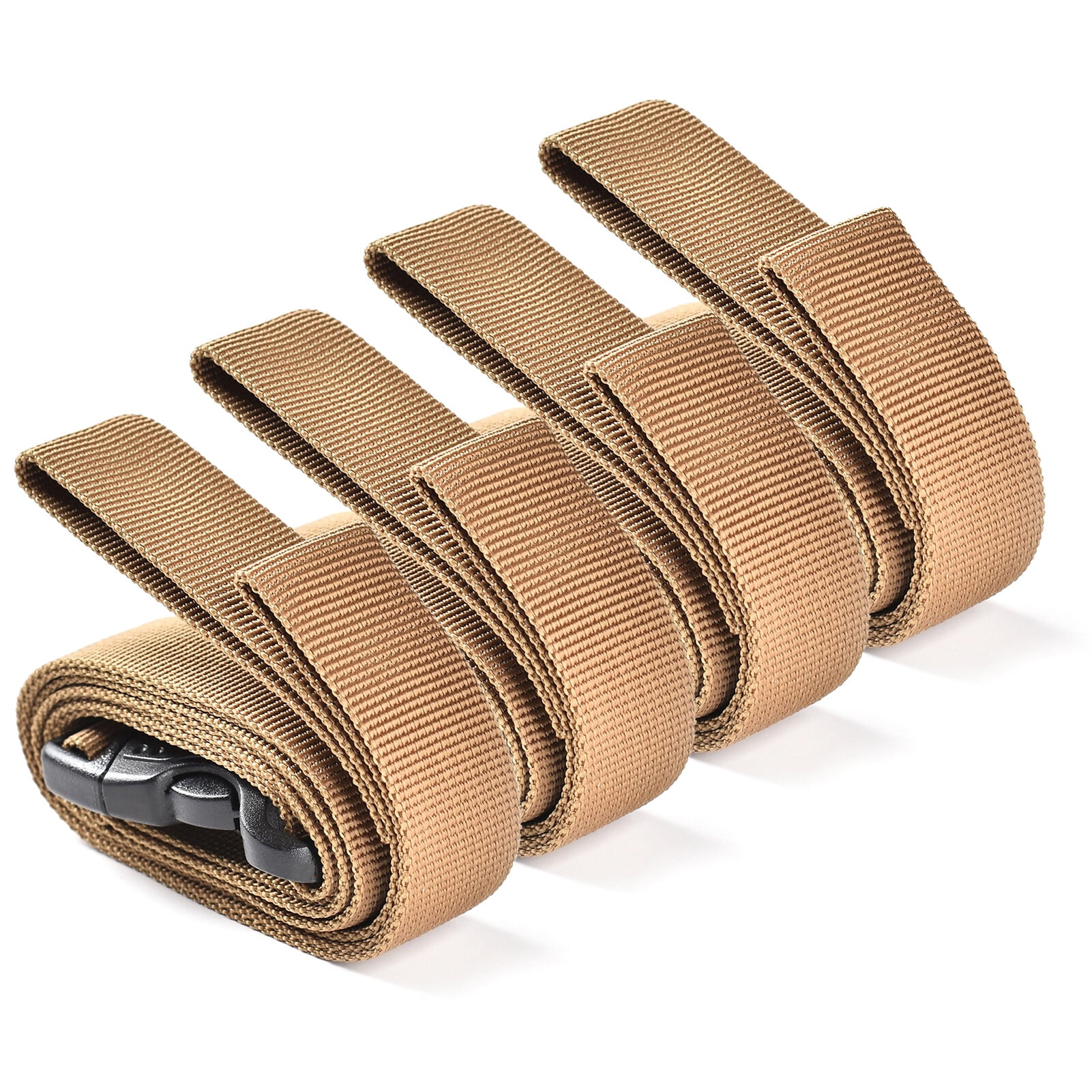 4 Packs 53X1 Inch Adjustable Utility Strap Outddor Camping Luggage ...