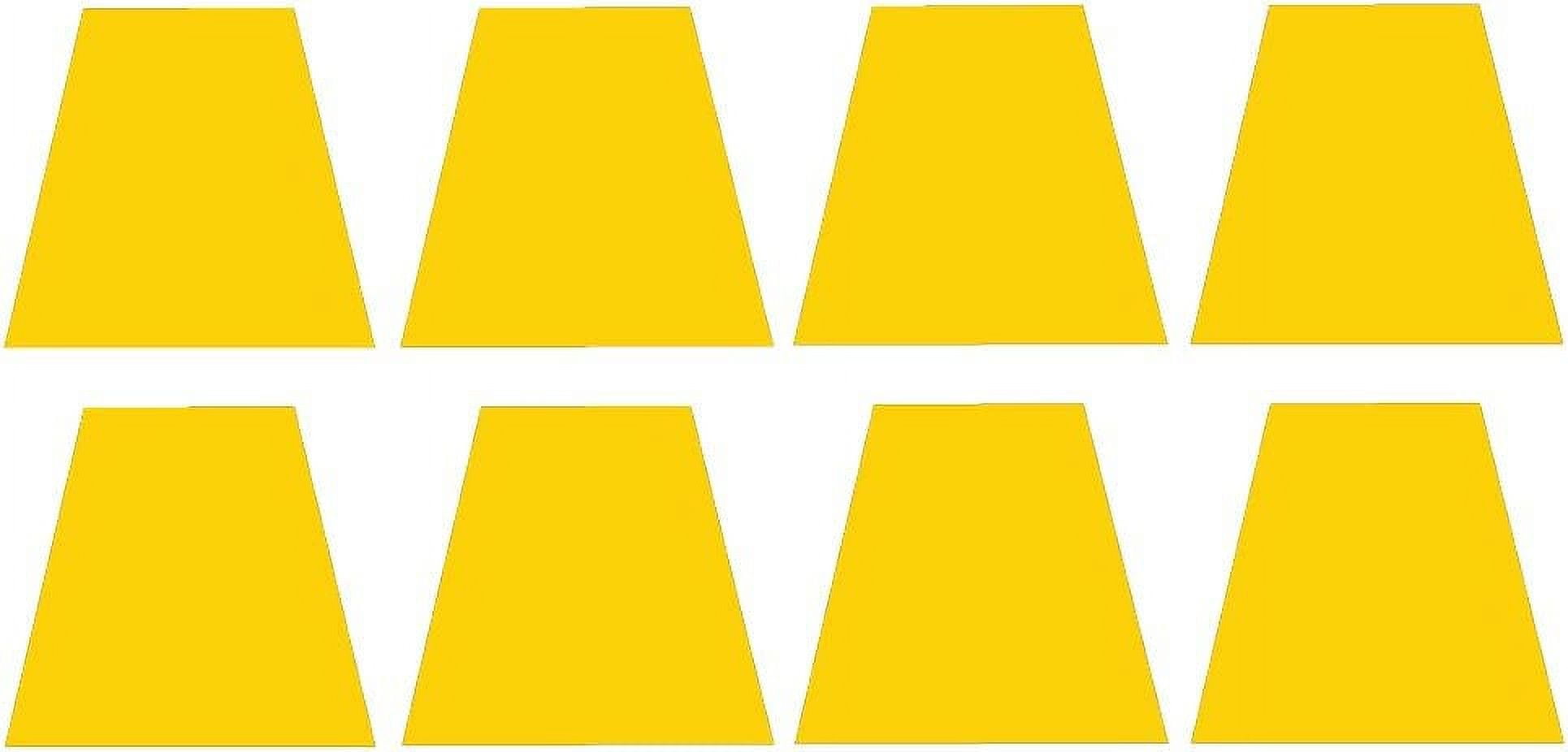4 Packs of 8 - StickerDad® Firefighter Helmet Tetrahedron-Trapezoids V1 ...
