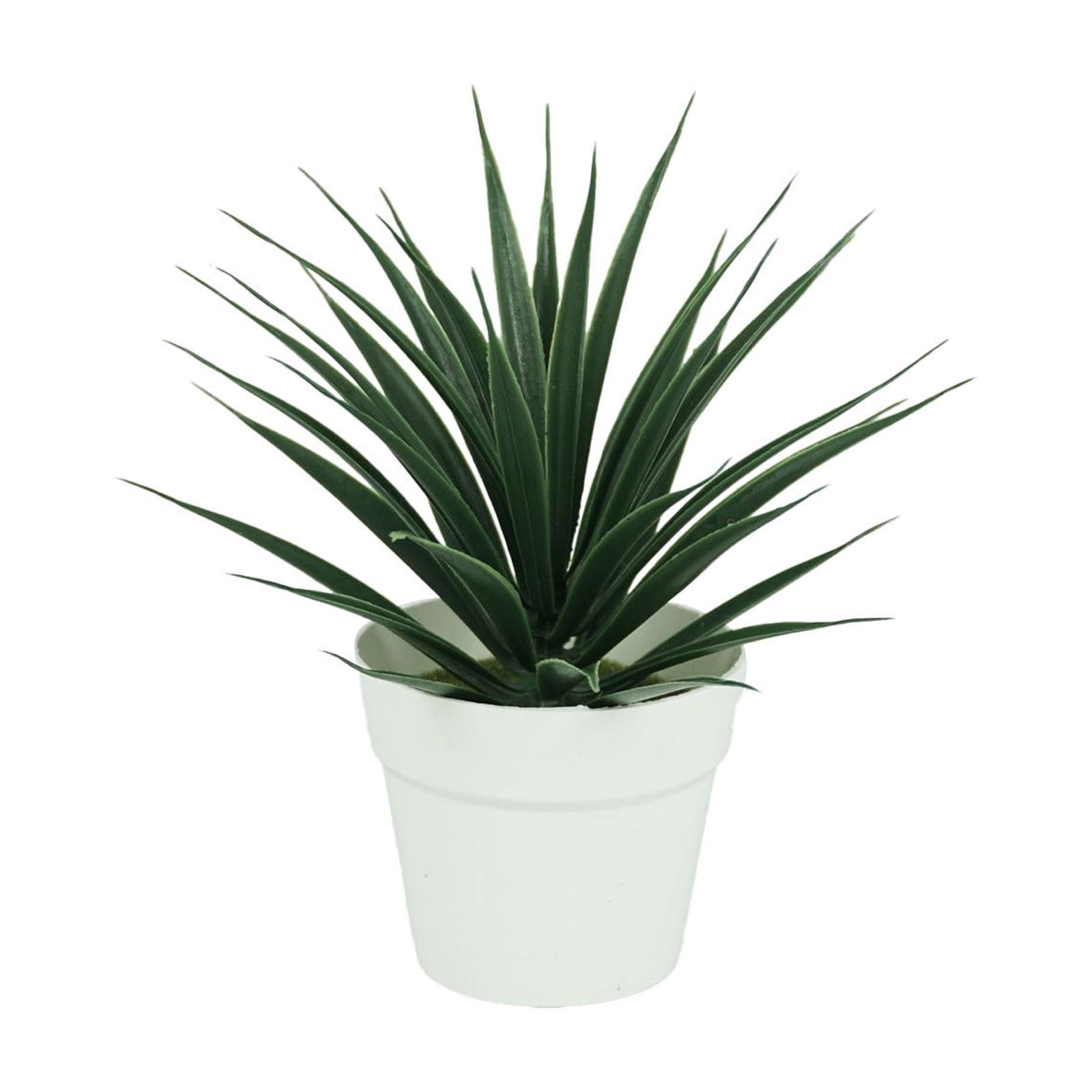 4 Packs Artificial Green Plants Potted Fake Plants for Home Office ...